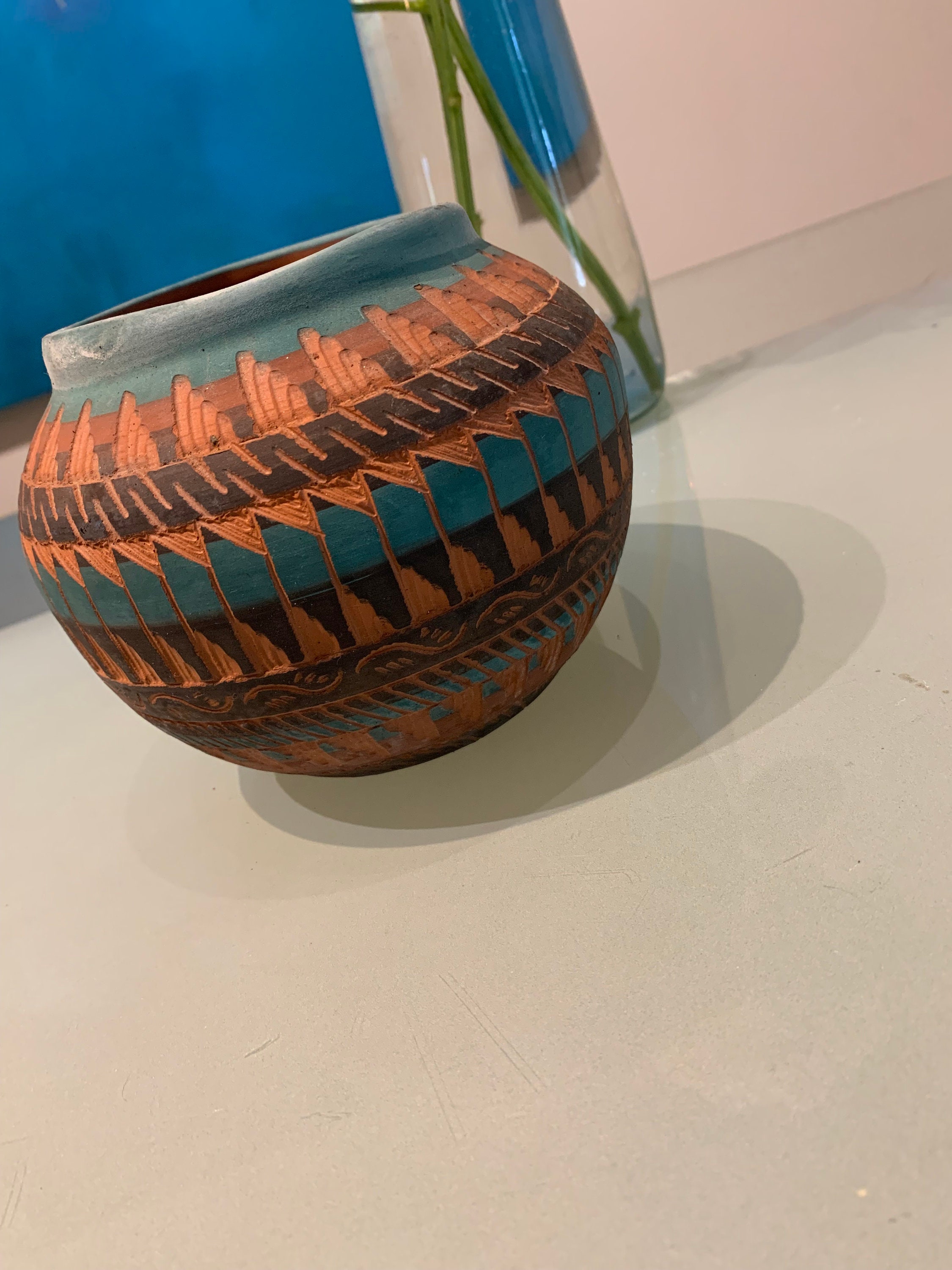 Fine Art Ceramics Signed by the Artisan Tsosie Navajo Pottery Vessel ...