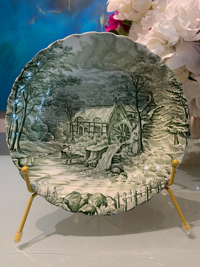 Vintage Alfred Meakin Staffordshire the Mill Made | Etsy