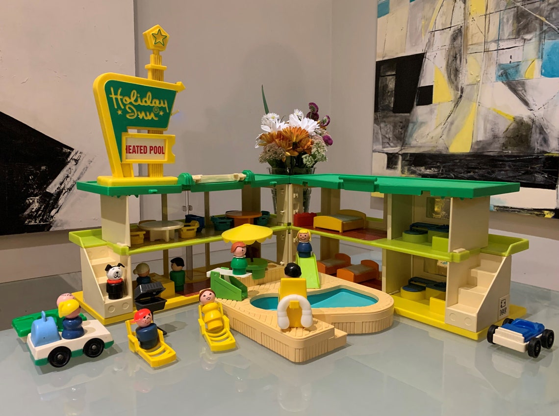 Vintage Playskool Holiday Inn & Fisher Price Little People - Etsy