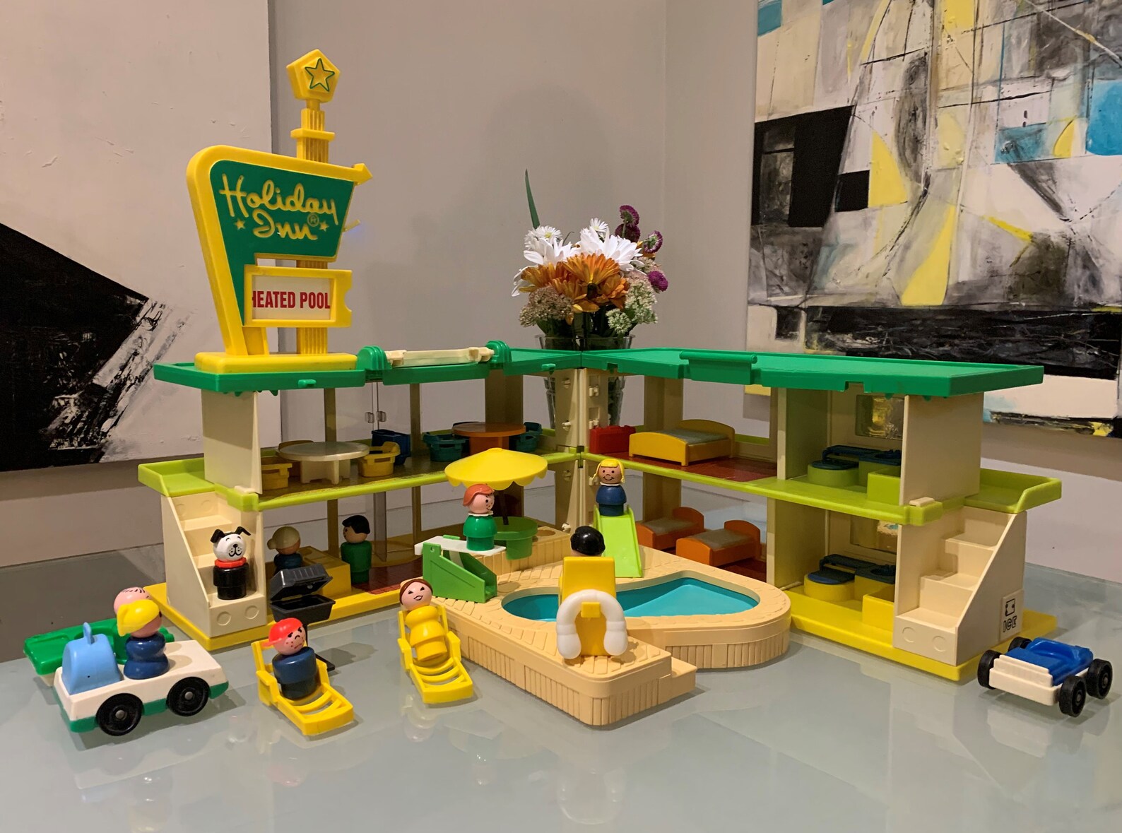 Vintage Playskool Holiday Inn & Fisher Price Little People - Etsy