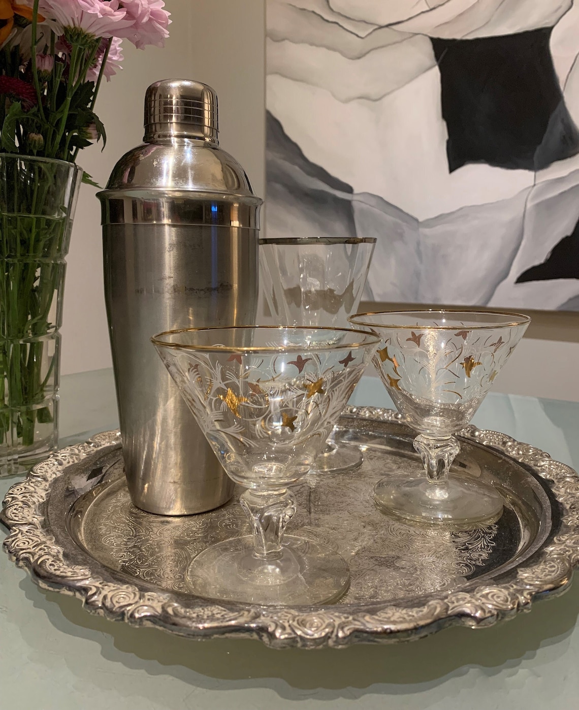 Vintage WAZIR CHAND & Co. Cocktail Shaker Made in India. - Etsy
