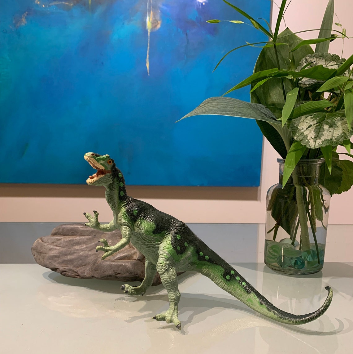 Vintage Safari LTD. Allosaurus. ROAR 1990. - Etsy