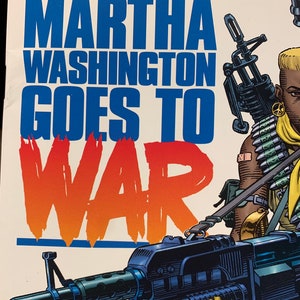 Vintage Comic Martha Washington Goes to War #1 by Dark Horse Comics ...