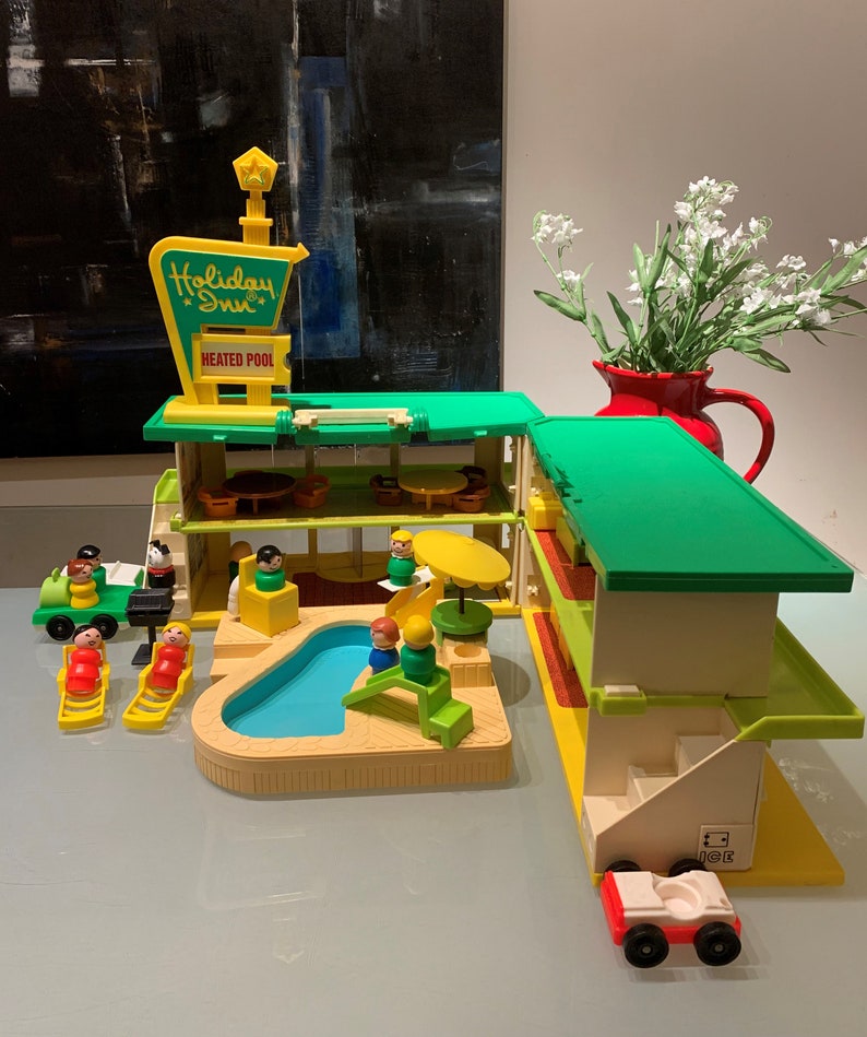Vintage Playskool Holiday Inn & Fisher Price Little People - Etsy