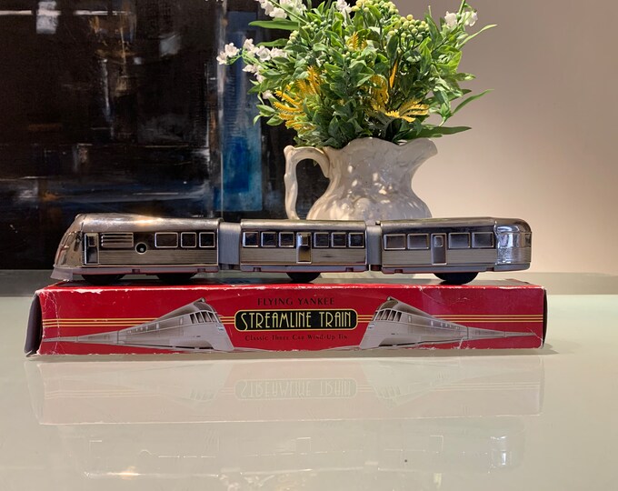 Vintage Tin Train/streamliner, flying Yankee by Schylling With Original ...