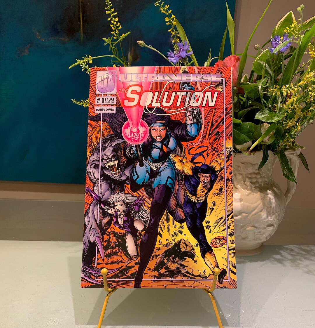 ULTRAVERSE the SOLUTION #1 by Malibu Comics. 1993 Near Mint Comic. - Etsy