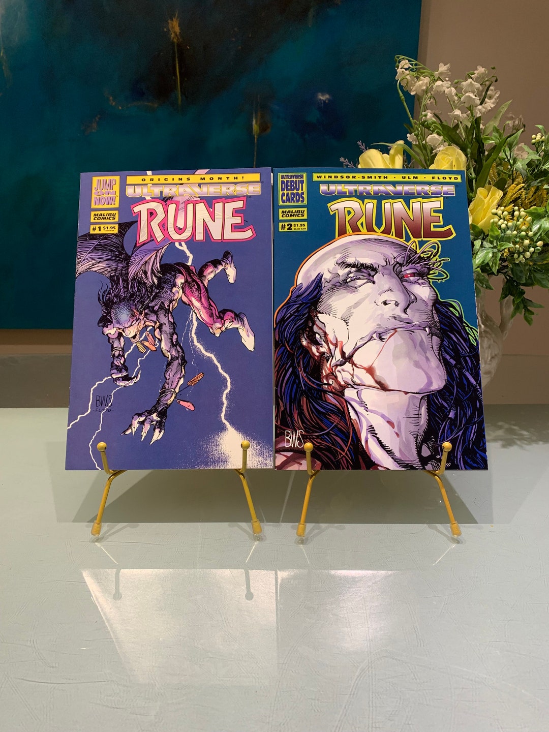 ULTRAVERSE RUNE 1 & 2 by Malibu Comics 1994 Near Mint - Etsy