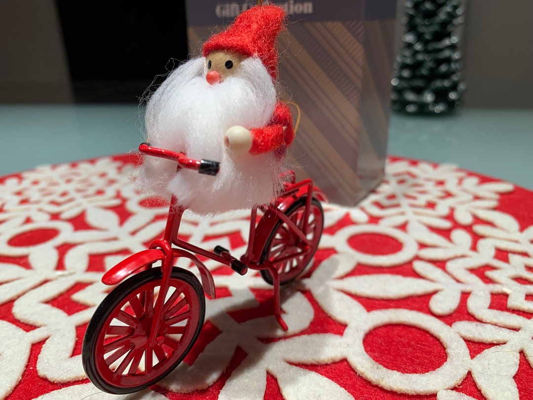 Vintage Hallmark Frolicking Santas Ornament Collection "santa on a ...