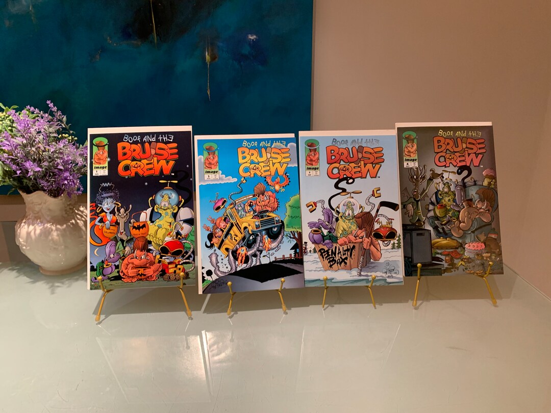 Vintage Comi BOOF and the Bruse Crew #1-4: IMAGE Comics, Beau Smith - Etsy