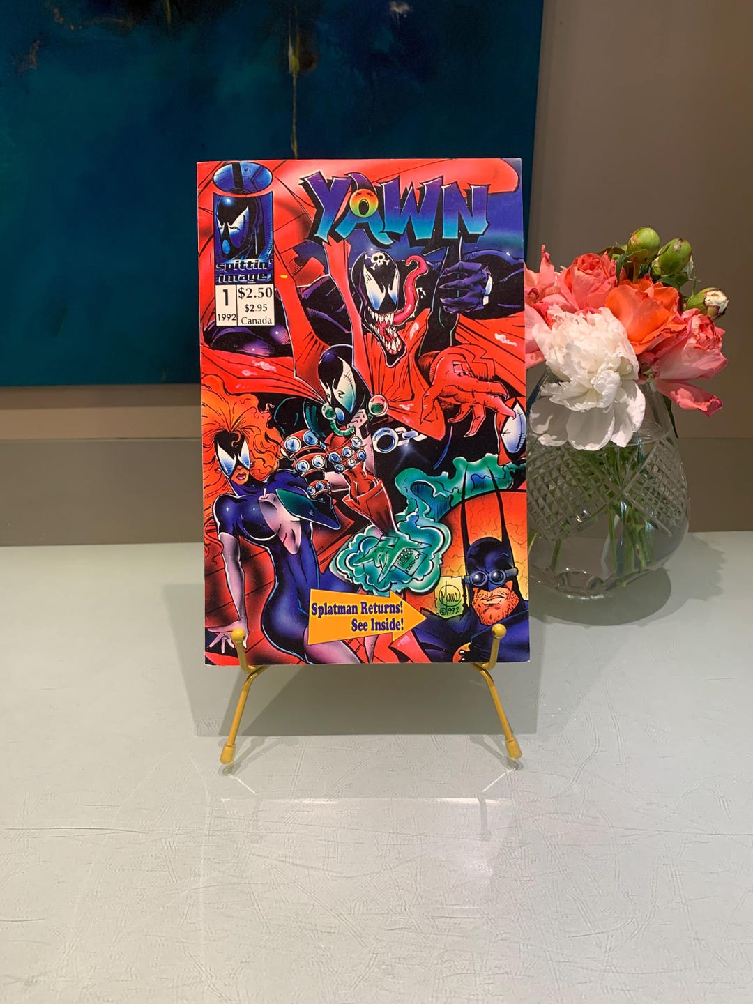 Vintage Comic YAWN #1 by Spitting Image (image Comics) A Spoof of Spawn. 1992 - Etsy