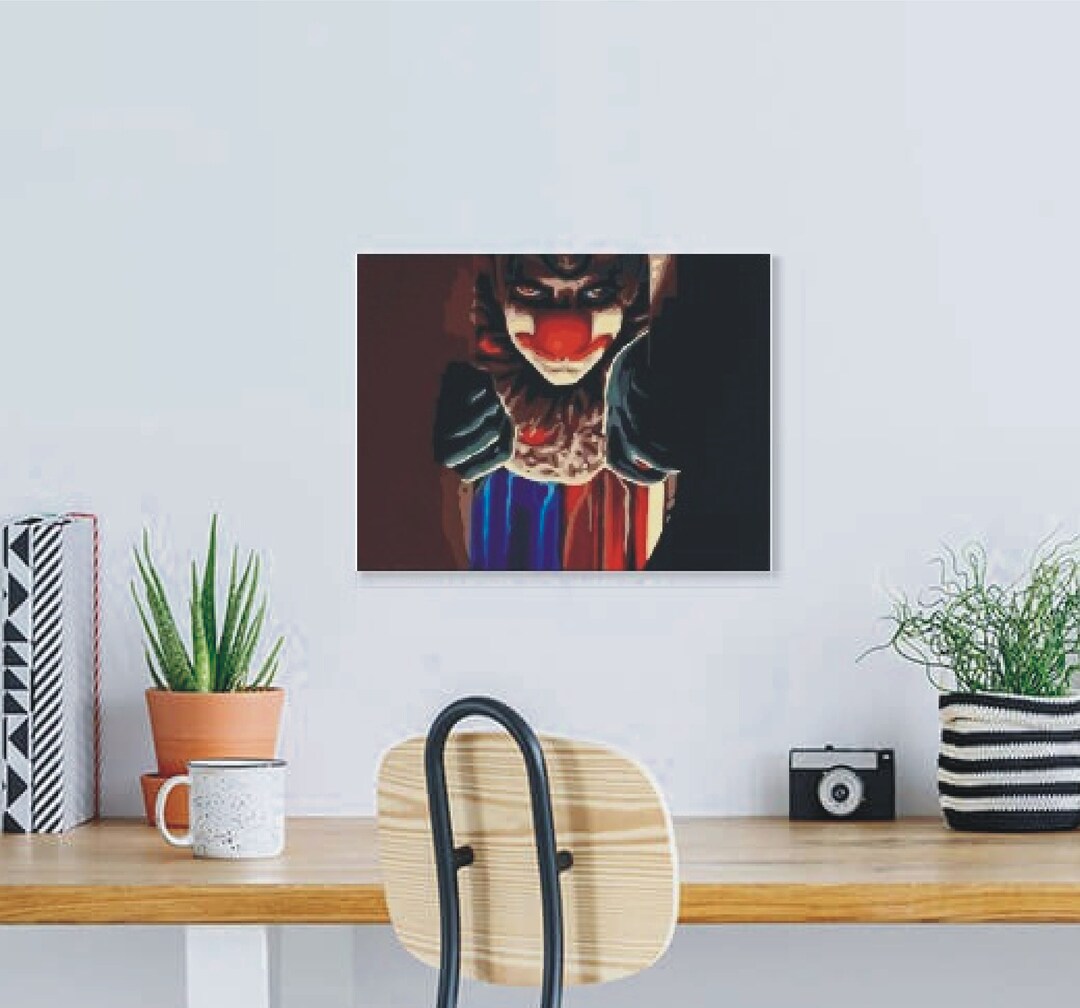 CREEPY Original Acrylic Painting by Alias Kane, Titled "mr. Sweet ...