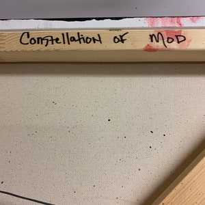 Original Acrylic Painting by M.C. Anderson Titled "constellation of Mod ...