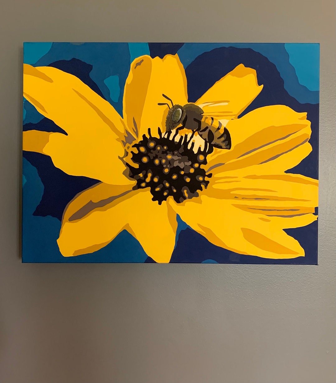 Original Acrylic Painting by Alias Kane Titled "tomorrow Remember Today ...