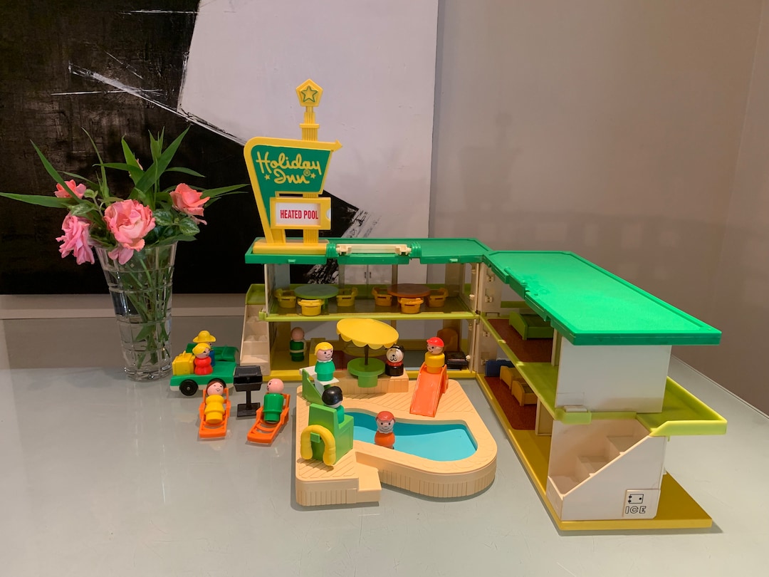 Vintage Playskool Holiday Inn & Fisher Price Little People - Etsy