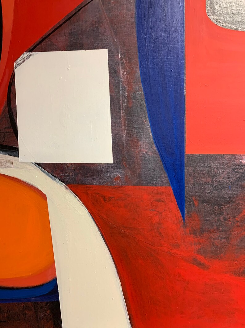 Original Acrylic Painting by M.C. Anderson Titled "constellation of Mod ...