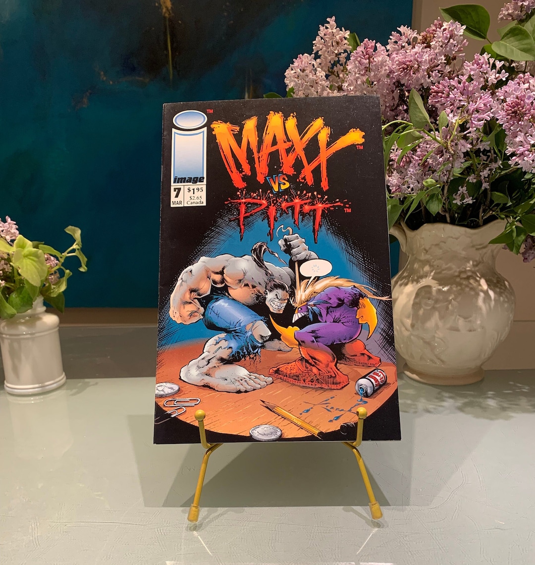 Vintage Comic MAXX Vs PITT #7 by IMAGE Comics. Near Mint, Featuring the ...