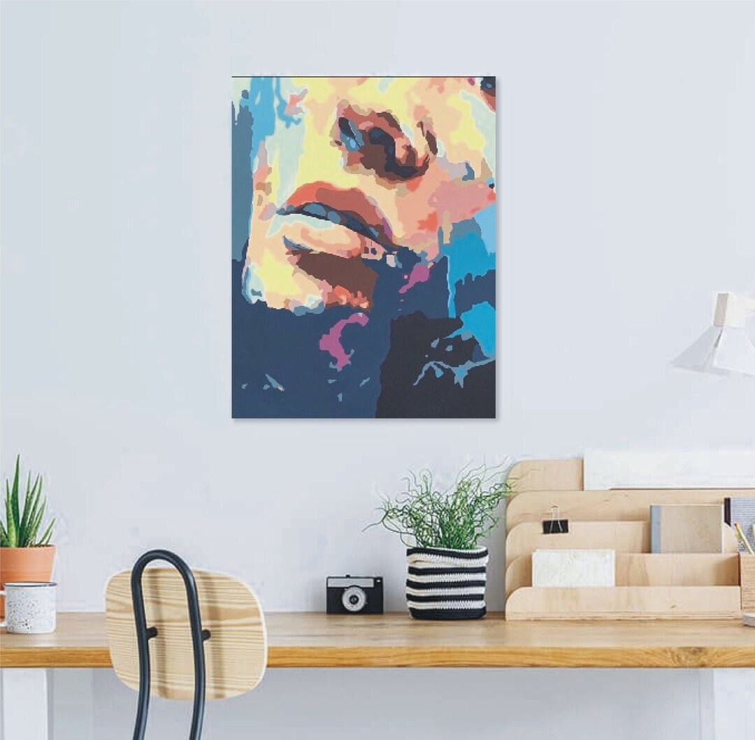 STUNNING Original Acrylic Painting by Alias Kane. Titled "ever Turning ...