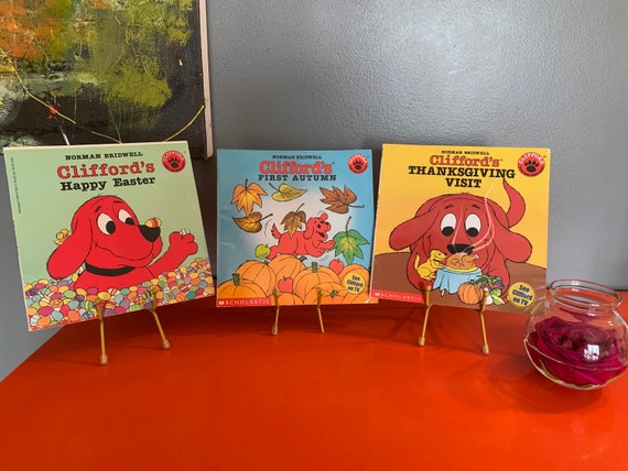 Vintage Clifford the BIG RED DOG Holiday Themed Books: | Etsy