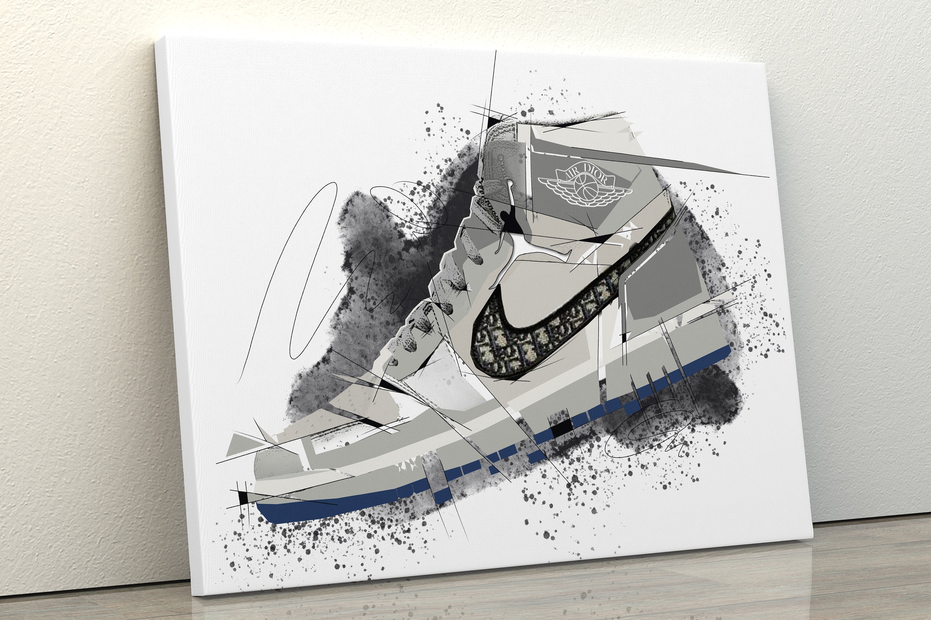 Drawings Of Nike Shoes