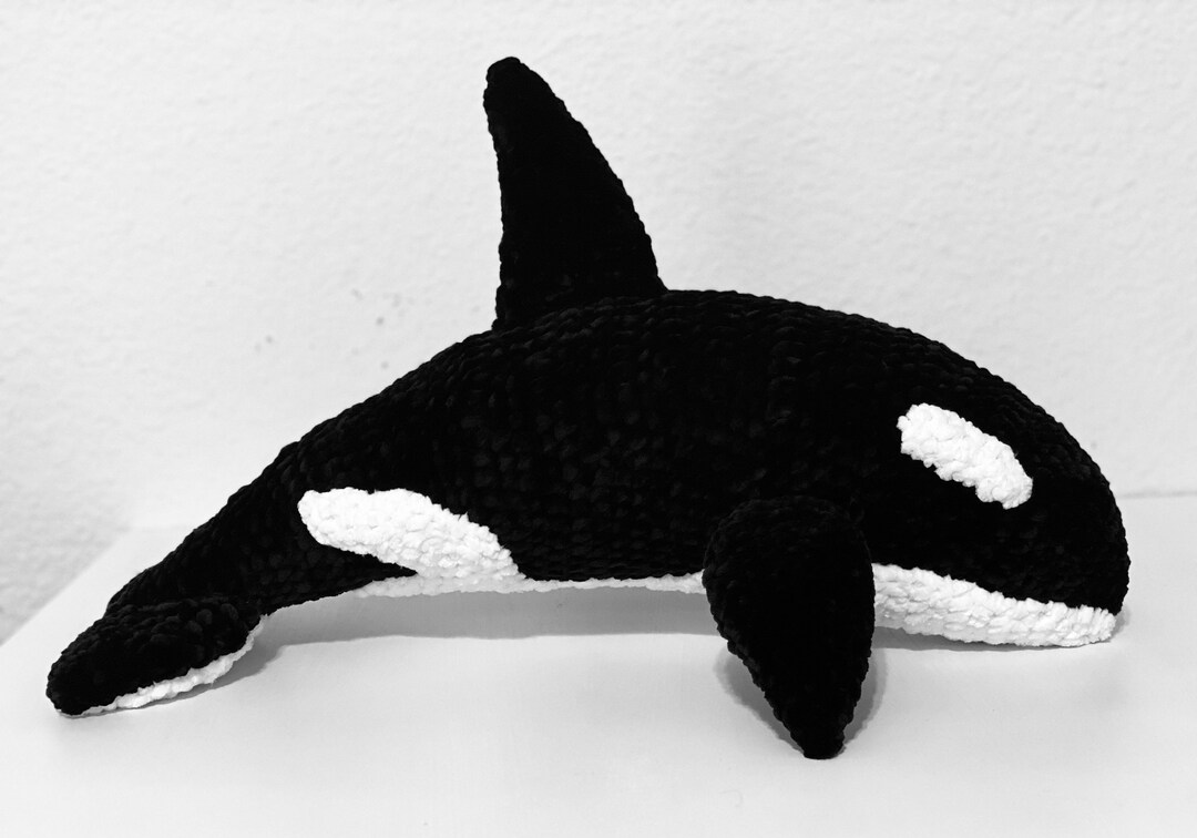 Soft Plushy Killer Whale (orca) Made to Order. - Etsy