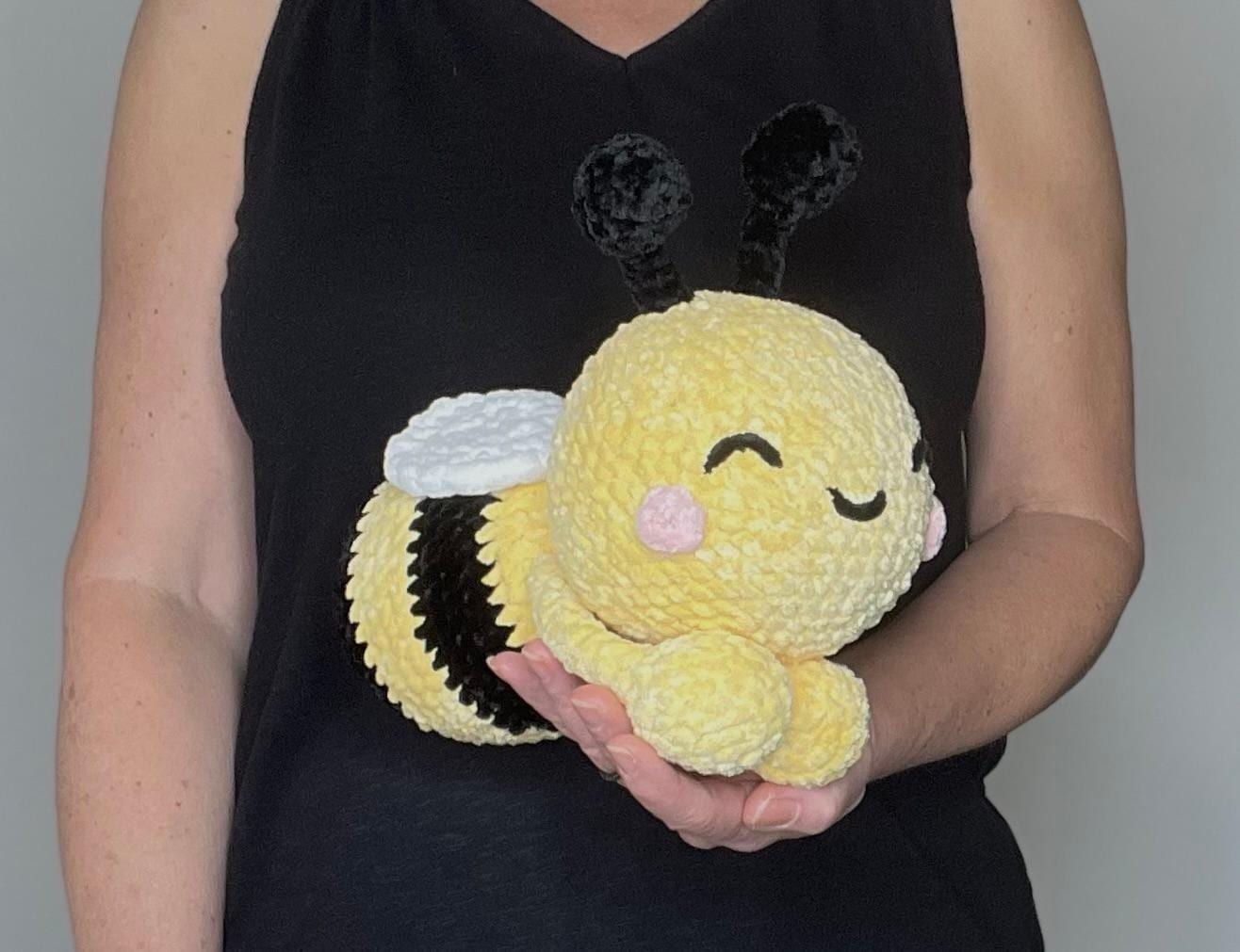 Crocheted Bee Plushie - Etsy