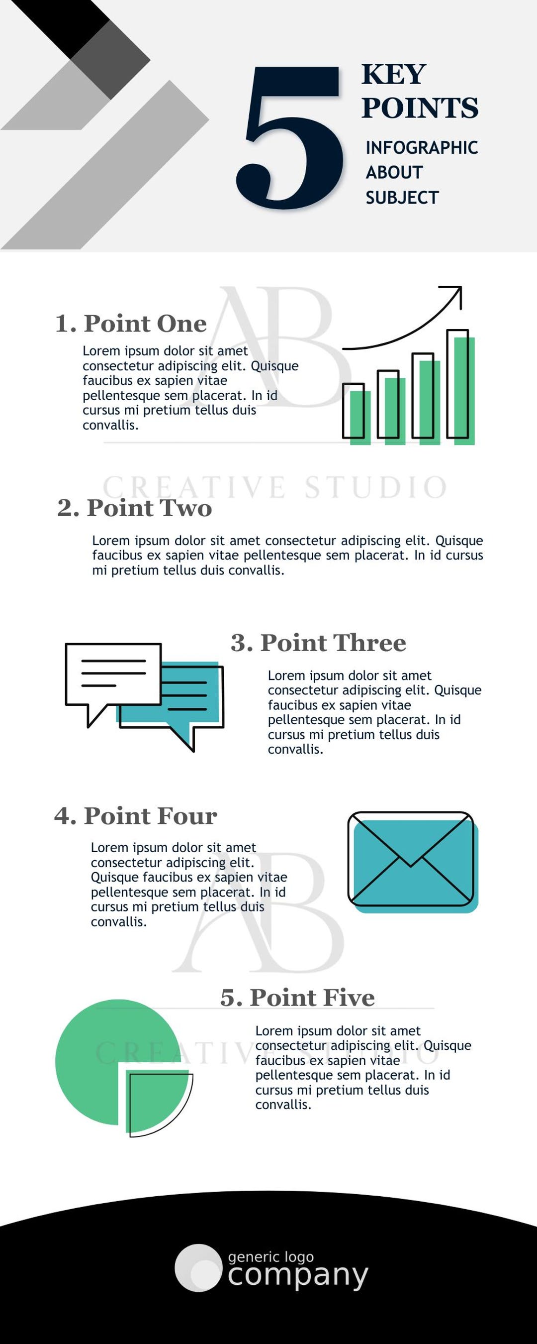 Infographic Template - Learning Tool for School or Work - Customizable ...