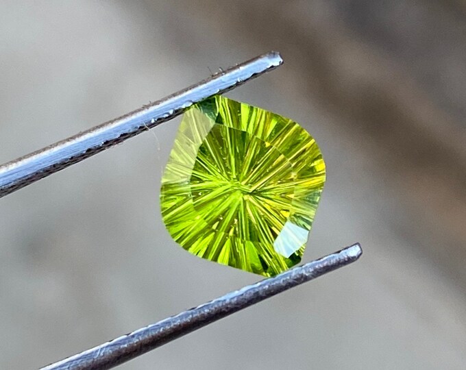 Natural Peridot,peridot Fancy Shape , Peridot Cone Cave Cut,peridot ...