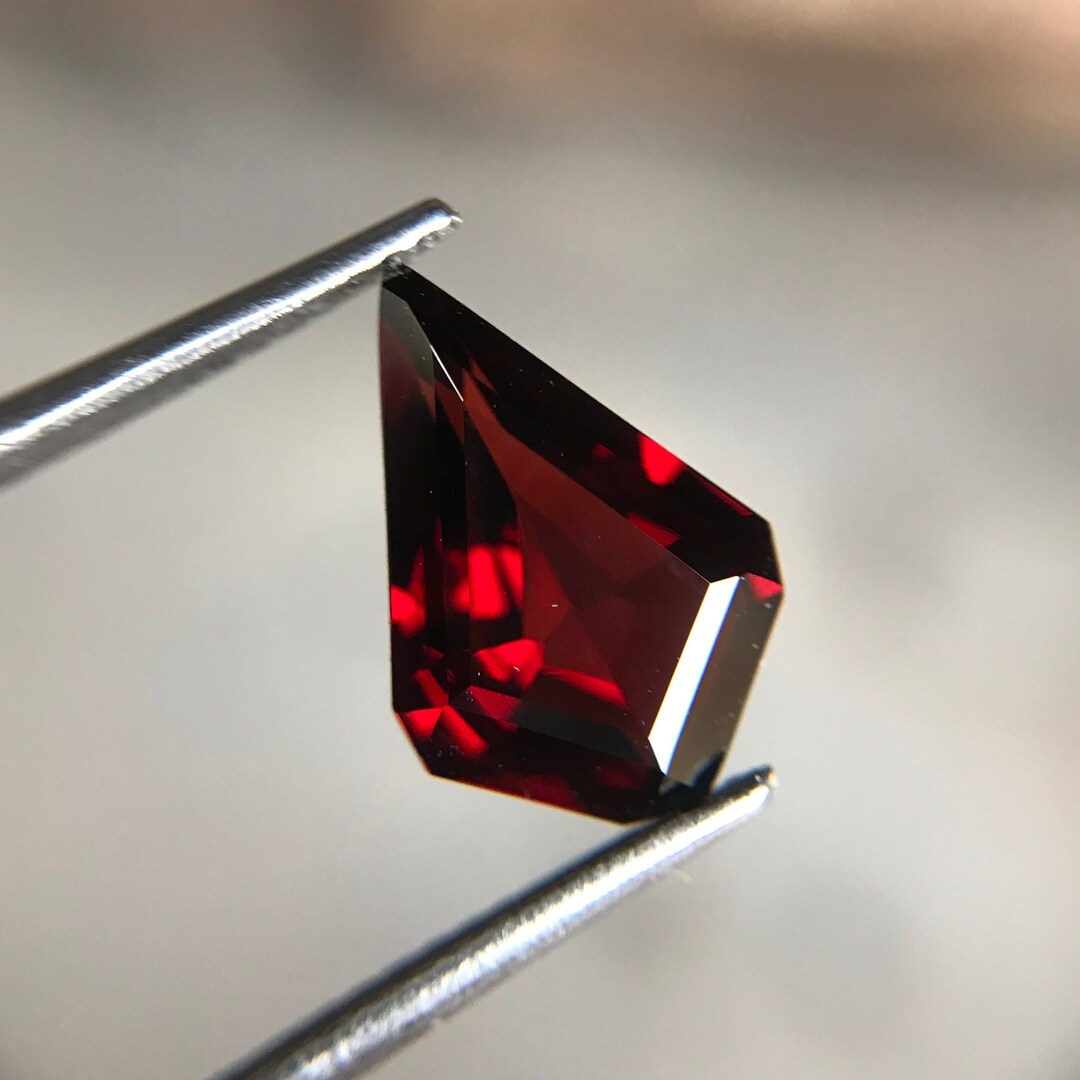 Natural Mozambique Garnet, 12.5 MM Red Garnet Kite Shape, January ...