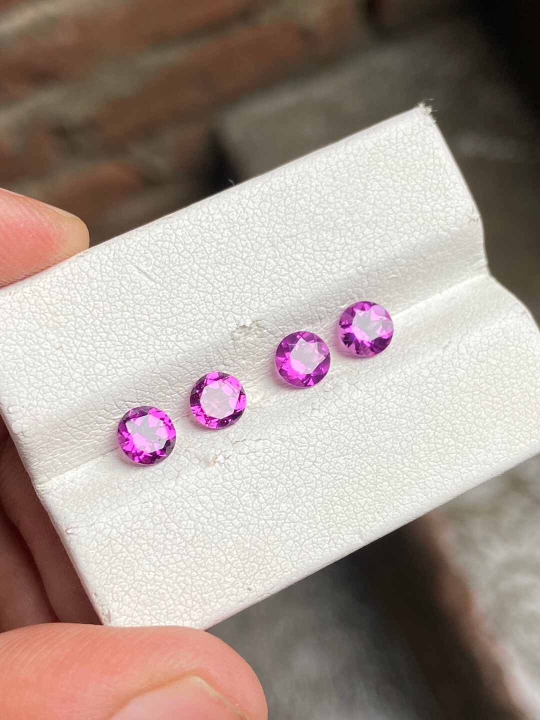 Rhodolite Garnet, Rhodolite Garnet 5X5 MM Round, Rhodolite Garnet Round ...