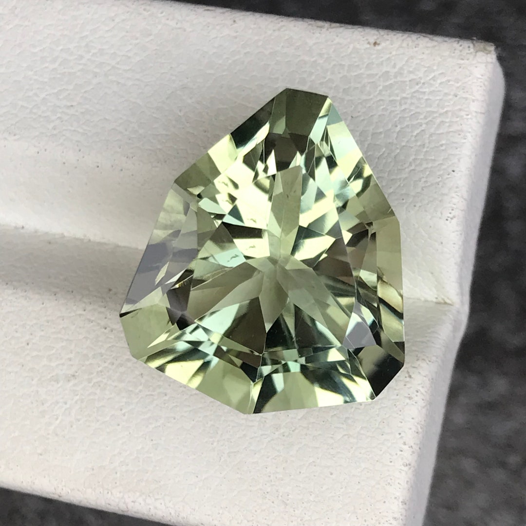 Natural Prasiolite, 18.5 MM Prasiolite Fancy Shape, February Birthstone ...