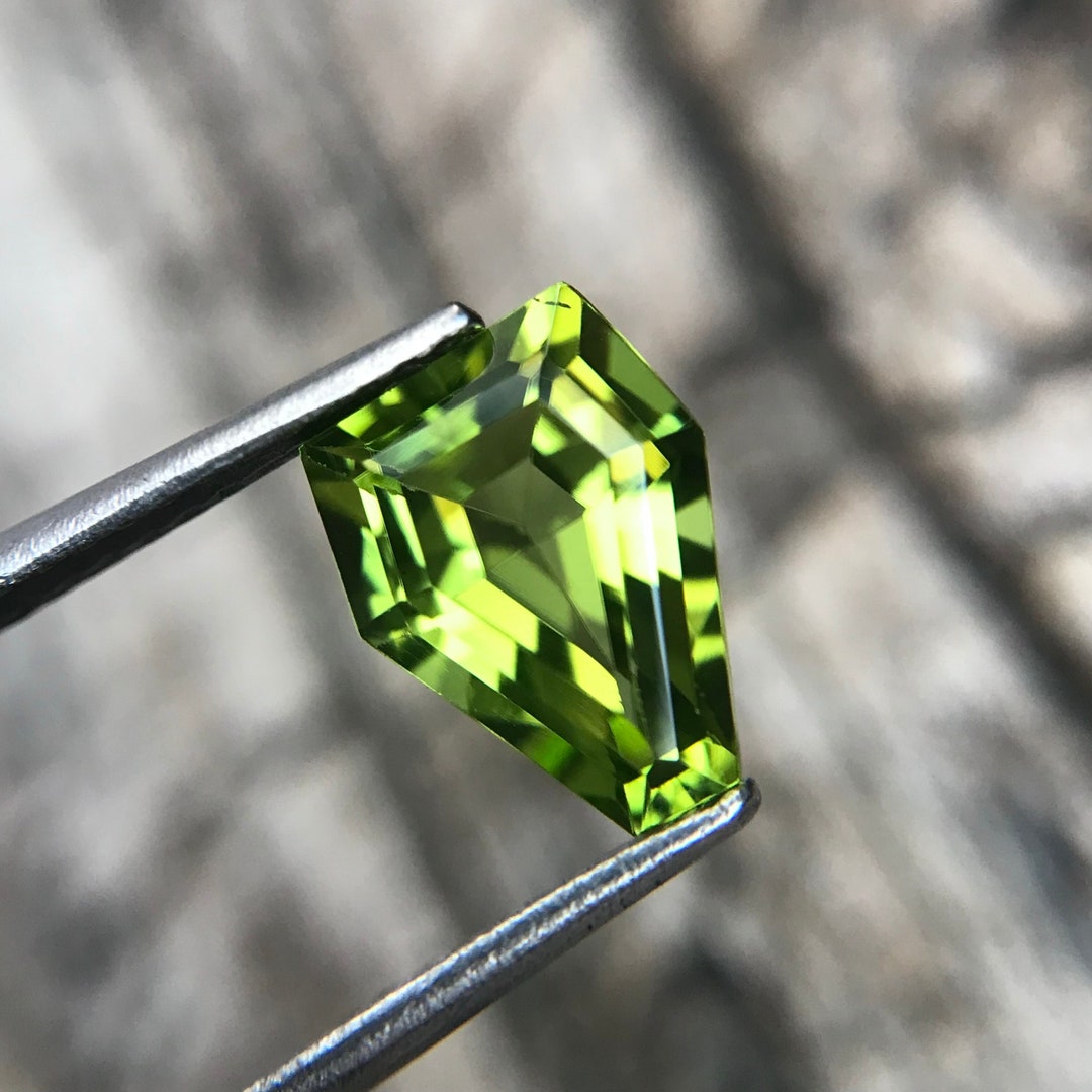 Natural Arizona Peridot, 9.5 MM Peridot Fancy Shape, August Birthstone ...