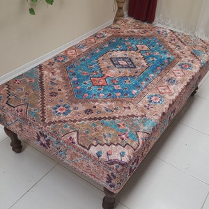 Shiraz Coffee Table , Rosetta Coffee Table , Turkish Bench , Painted Furniture , Bandhani Kilim ...