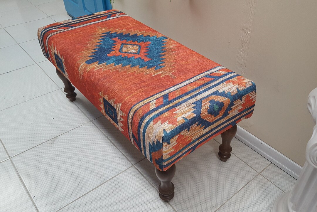 Modern Coffee Table , Ottoman Bohemian, Ottoman Upholstered, Oversized ...