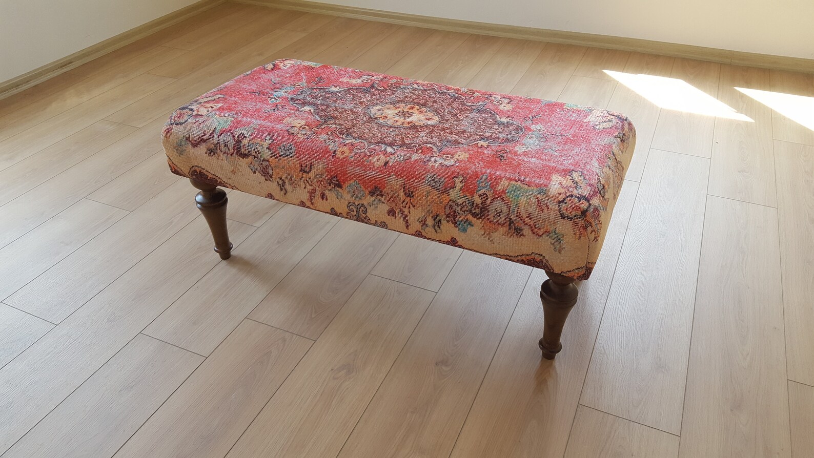 Retro Coffee Table Turkish Kilim Bench Big Coffee Table - Etsy