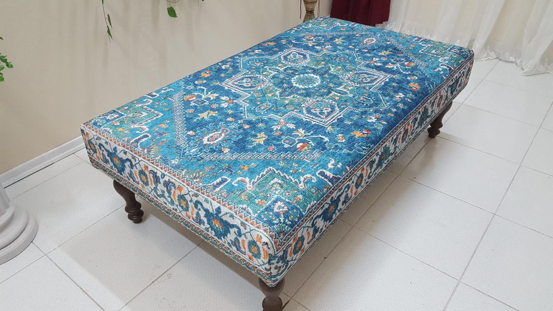 Shiraz Coffee Table , Rosetta Coffee Table , Turkish Bench , Painted Furniture , Bandhani Kilim ...
