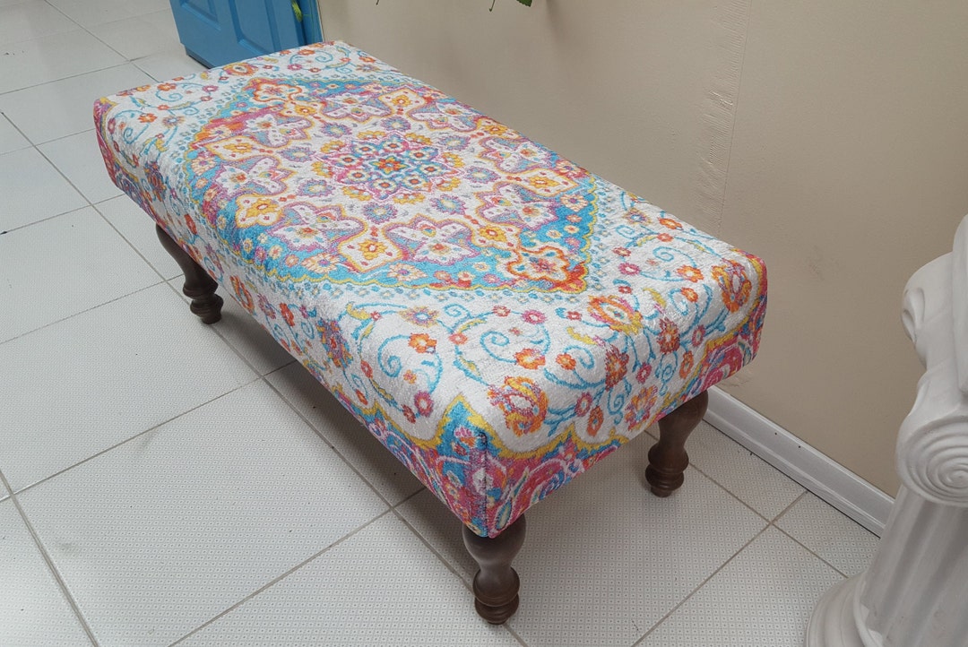 Livingroom Furniture , Arhuaco Style Bench , Shawl Kilim Bench ...