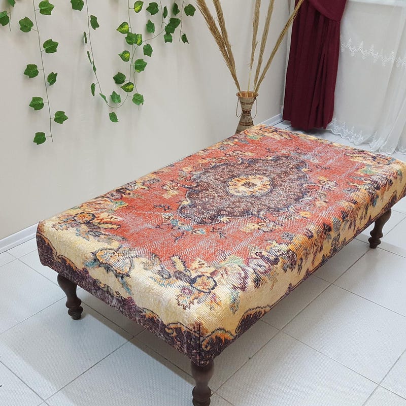 Tufted Ottoman - Etsy