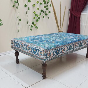 Shiraz Coffee Table , Rosetta Coffee Table , Turkish Bench , Painted Furniture , Bandhani Kilim ...