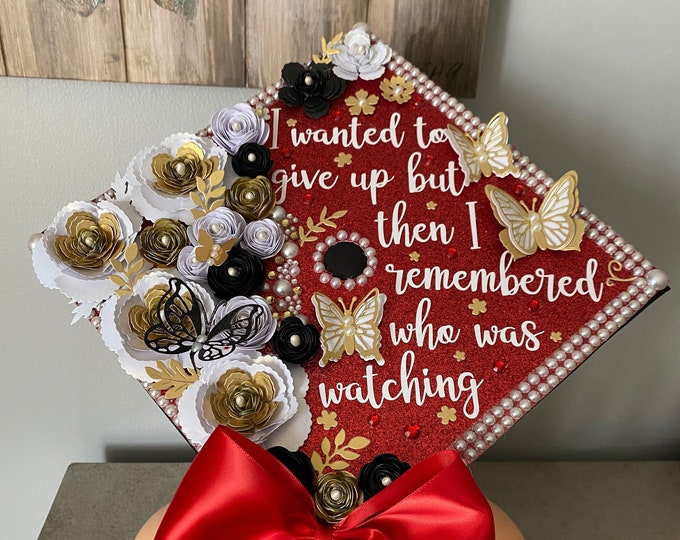 Custom Graduation Cap Topper Personalized Grad Cap - Senior Class of ...