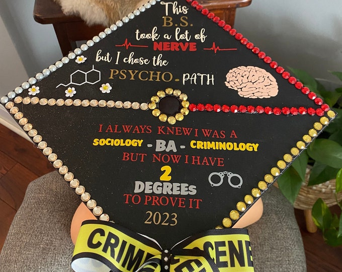 Custom Graduation Cap Topper Personalized Grad Cap - Senior Class of ...