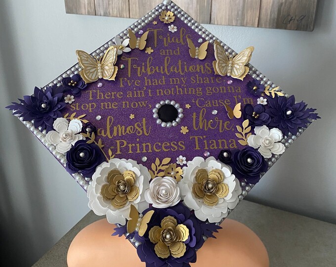 Custom Graduation Cap Topper Personalized Grad Cap - Senior Class of ...