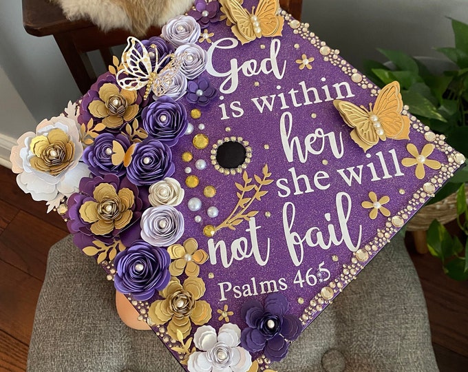 Custom Graduation Cap Topper Personalized Grad Cap - Senior Class Gift ...