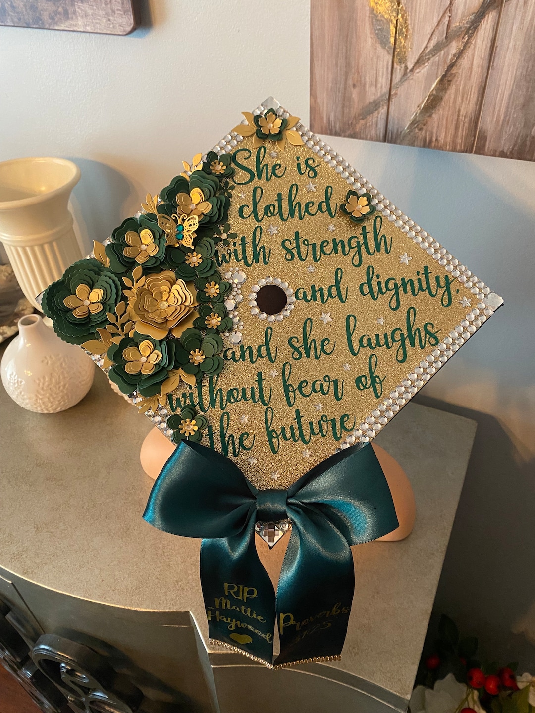 Custom Graduation Cap Topper Personalized Grad Cap - Senior Class Gift ...