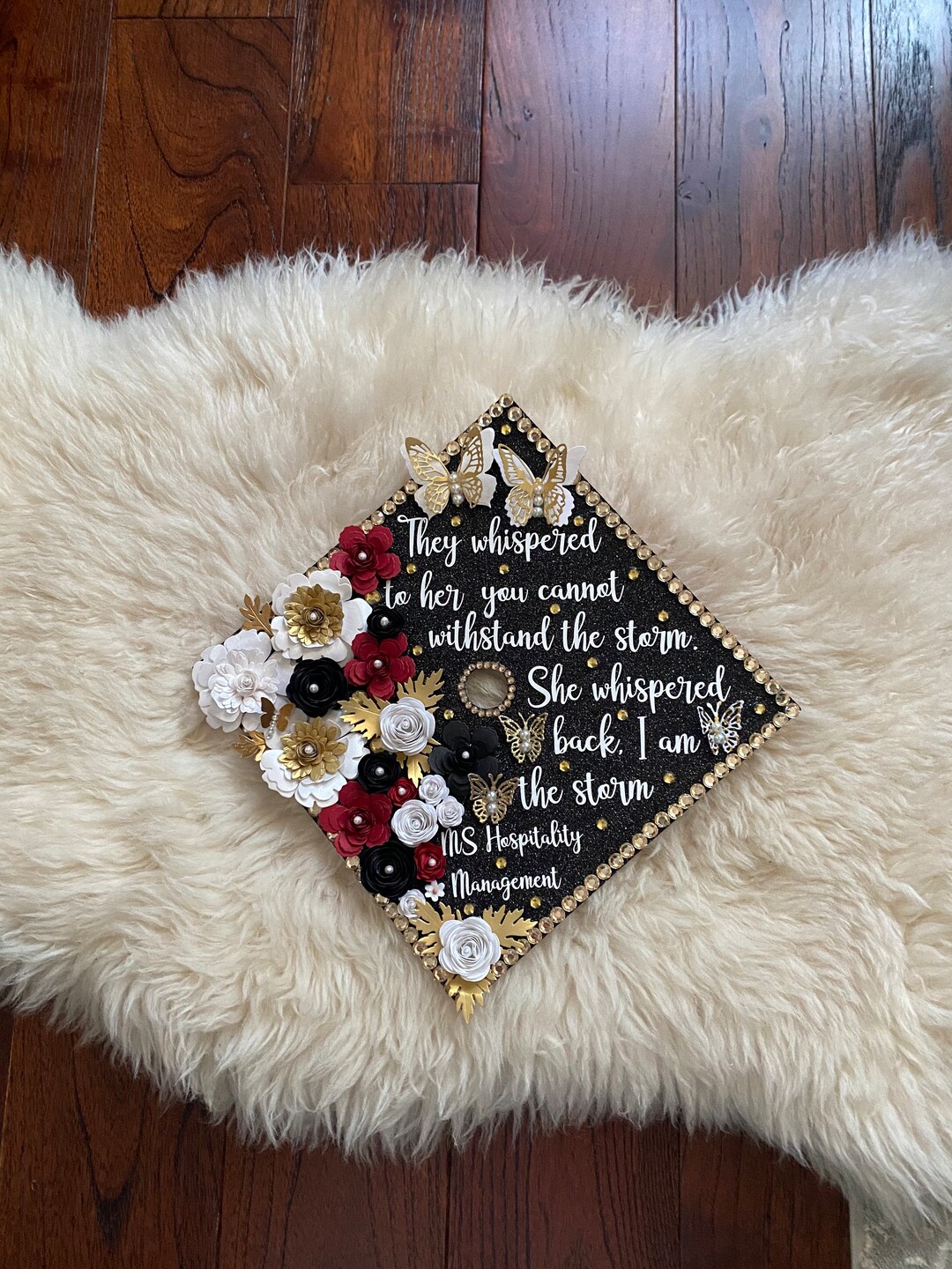 Custom Graduation Cap Topper Personalized Grad Cap - Senior Class of ...