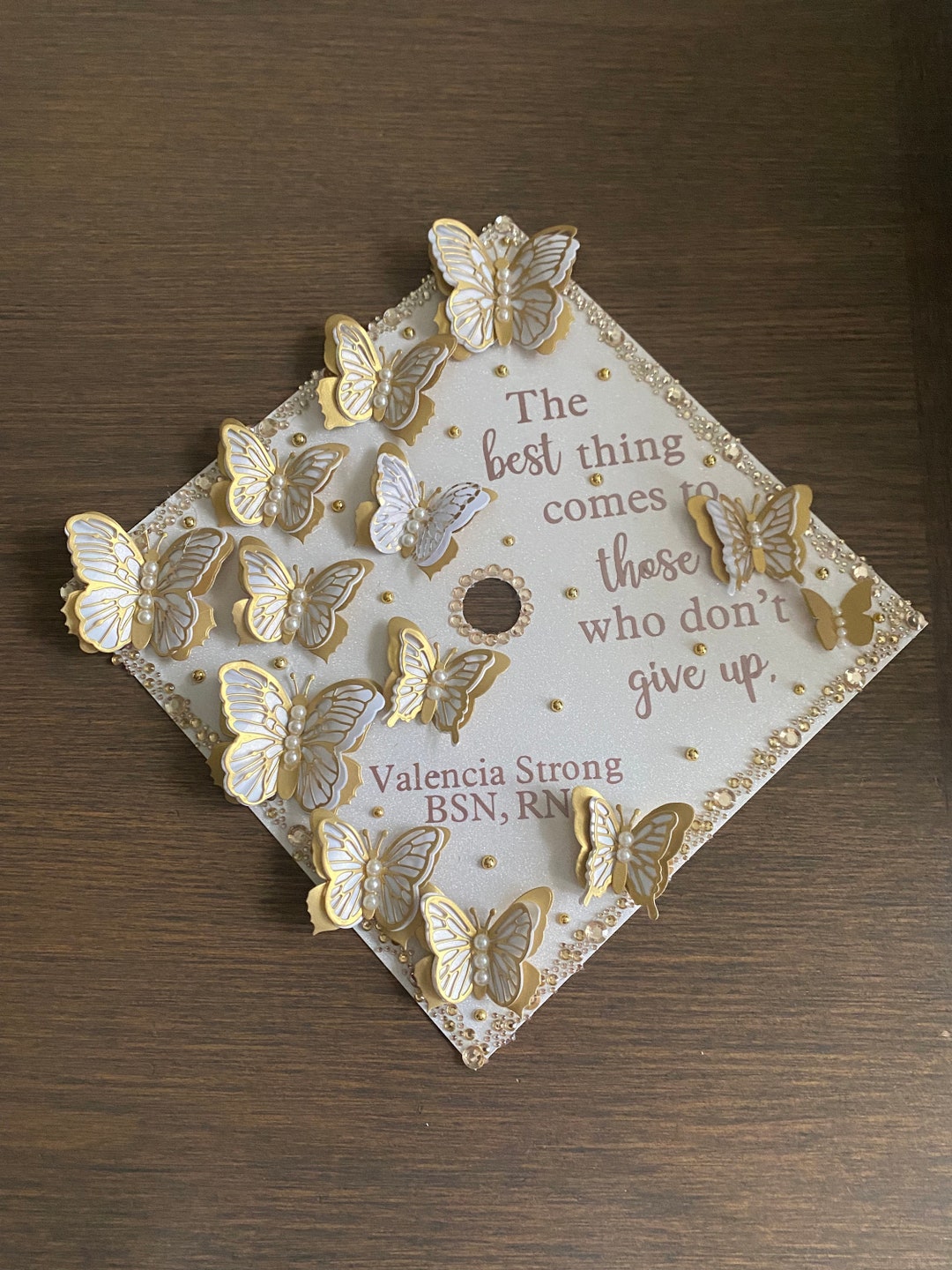 Custom Graduation Cap Topper Personalized Grad Cap - Senior Class of ...