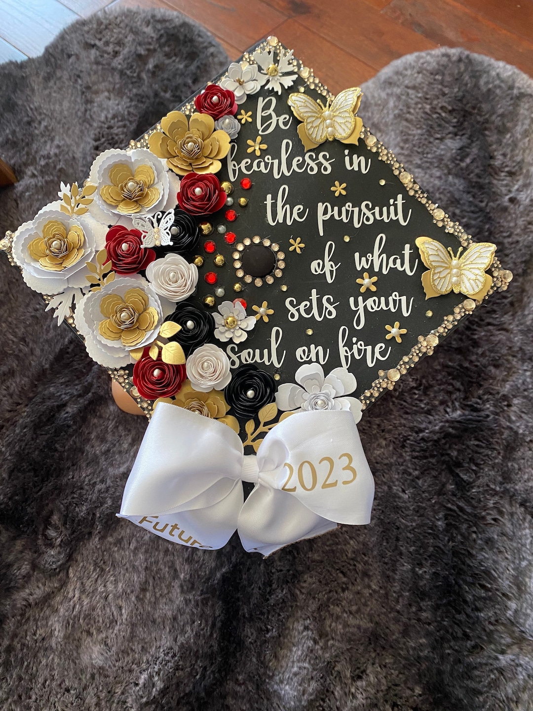 Custom Graduation Cap Topper Personalized Grad Cap Senior Class of Gift ...
