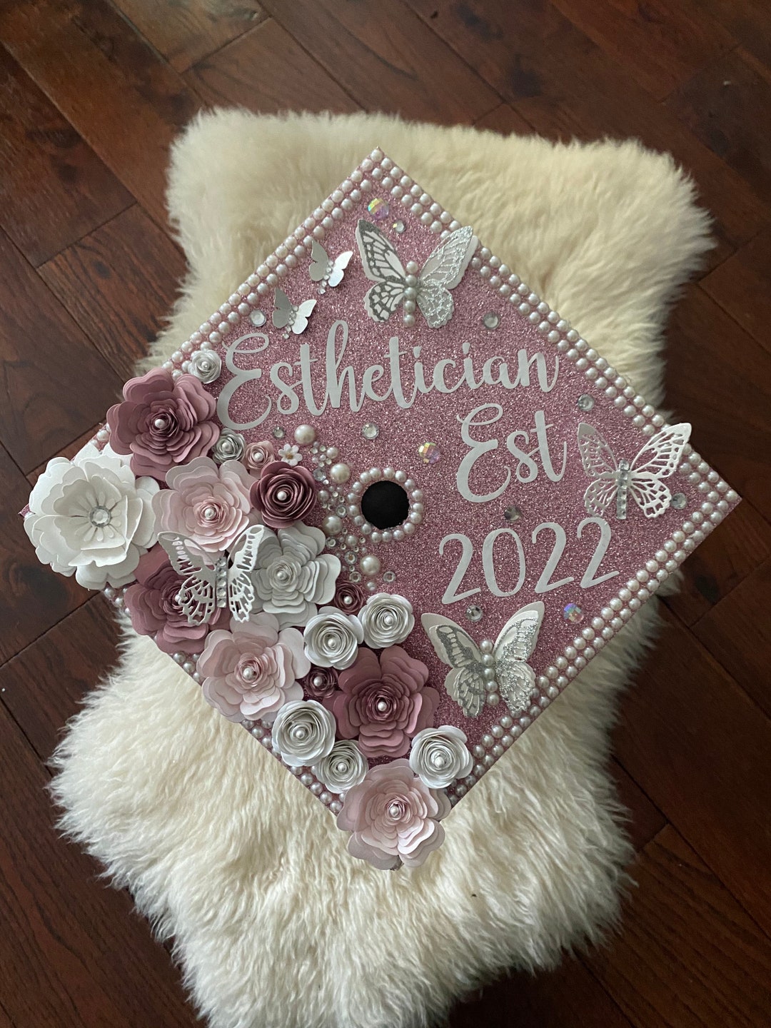 Custom Graduation Cap Topper Personalized Grad Cap - Senior Class of ...