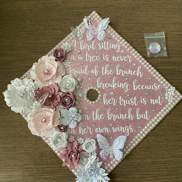 Floral Grad Cap - Etsy