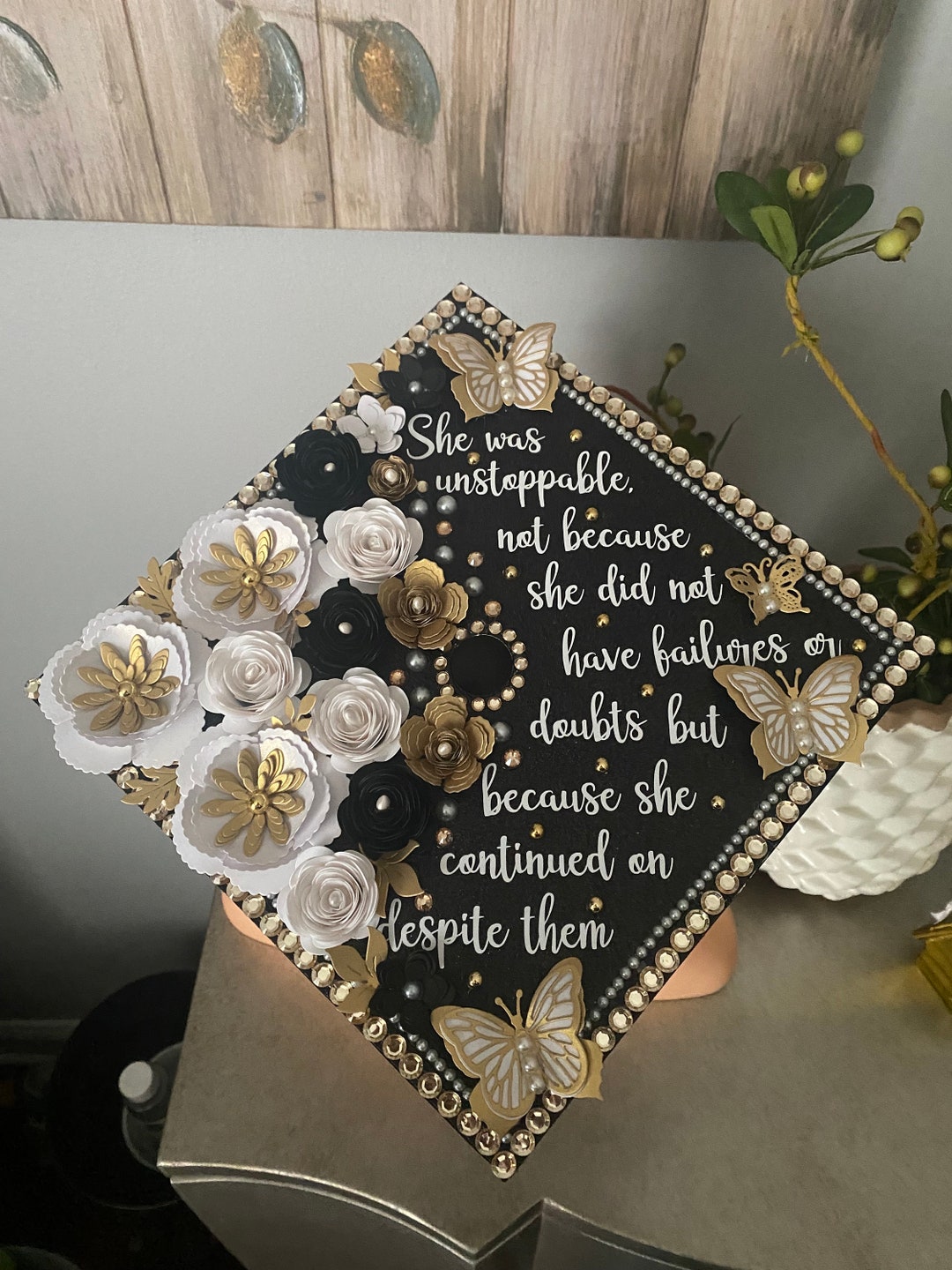 Custom Graduation Cap Topper Personalized Grad Cap - Senior Class Gift ...