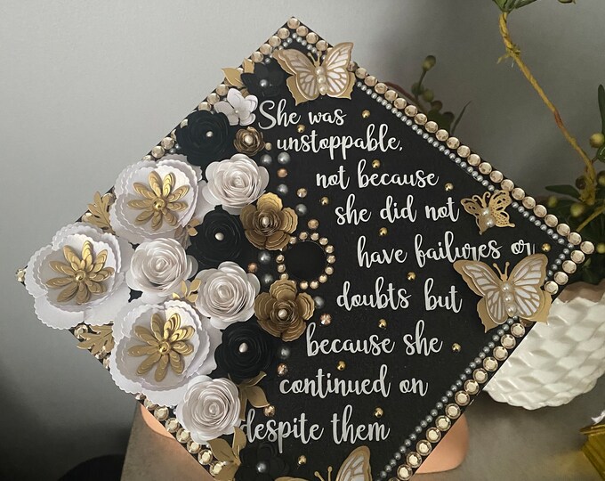 Custom Graduation Cap Topper Personalized Grad Cap - Senior Class Gift ...